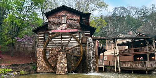 Dollywood Map: Theme Park By Section