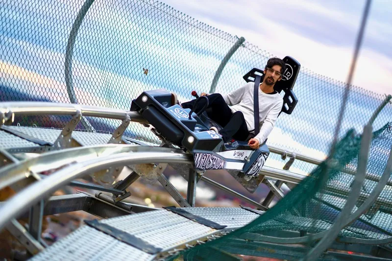 The Wild Stallion Mountain Coaster at SkyLand Ranch